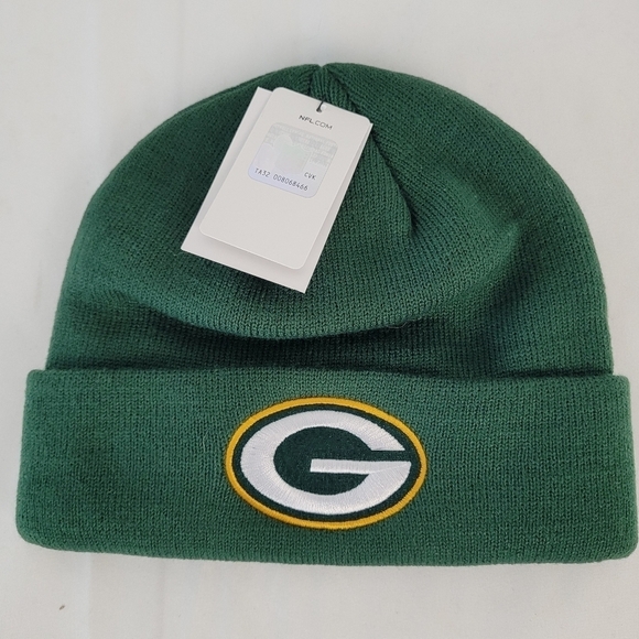 NFL | Accessories | Nwt Nfl Team Headwear Green Bay Packers Beanie Knit ...